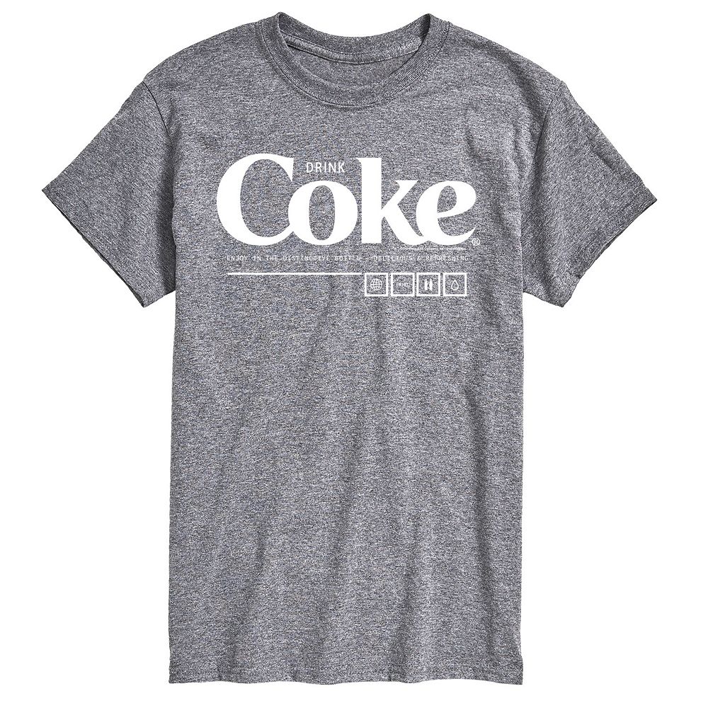 Big & Tall Coca-Cola Drink Coke Enjoy Graphic Tee