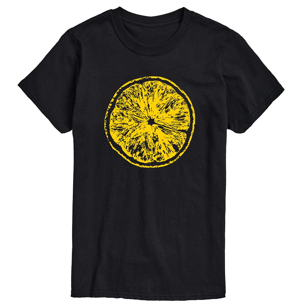 Big & Tall Lemon Slice Whole Graphic Tee