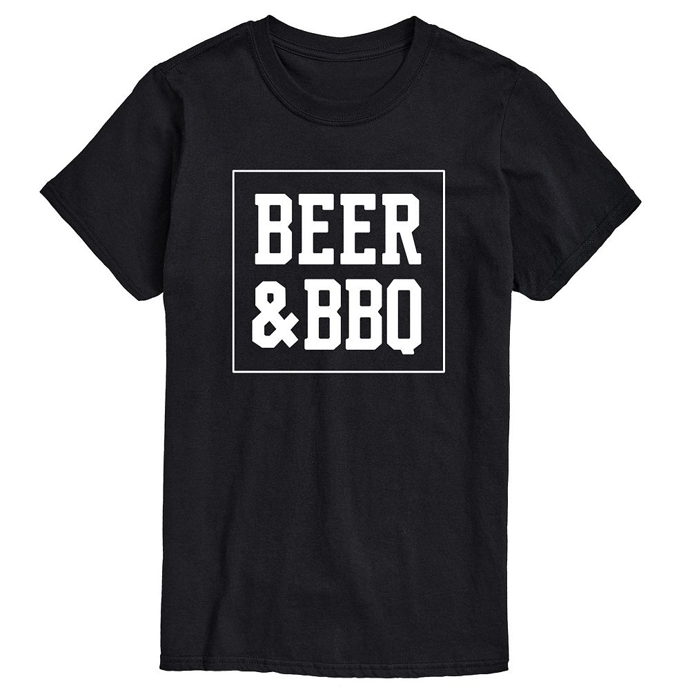 Men's Beer and BBQ Graphic Tee