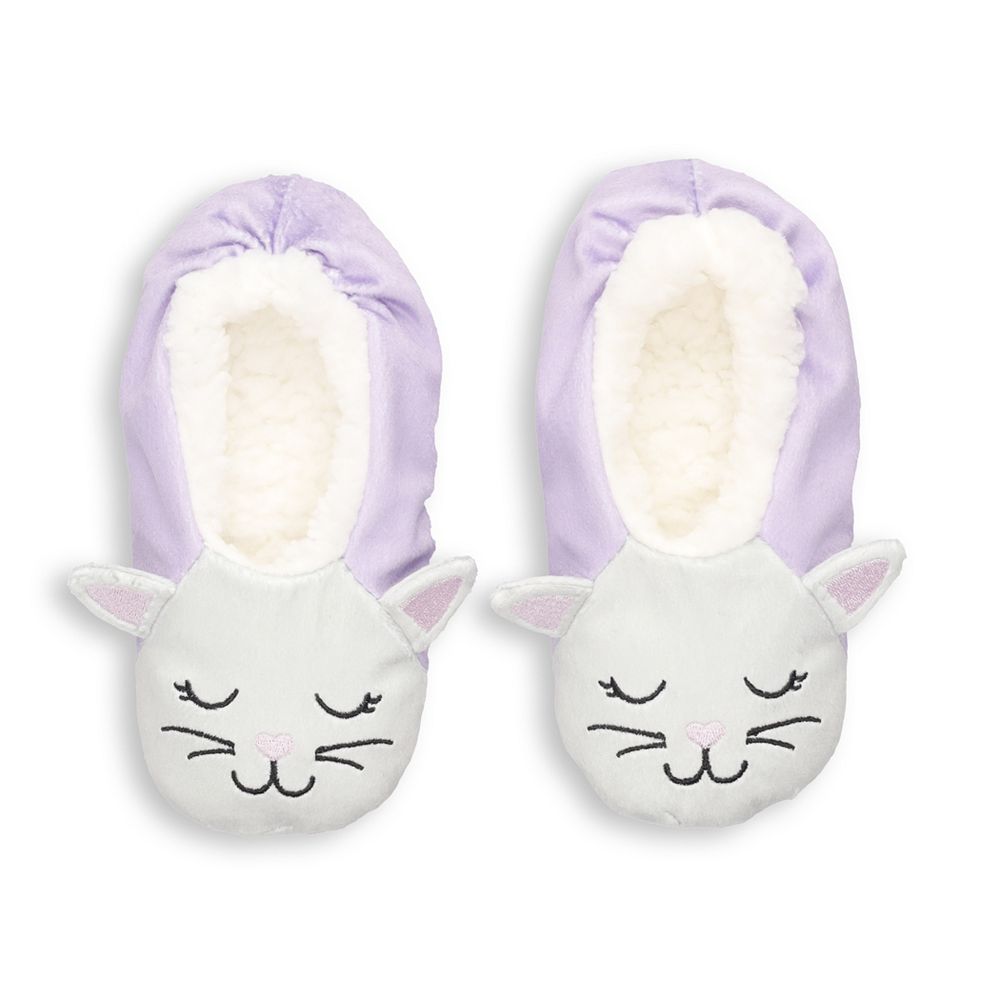 Girls Snuggle Toe Slipper Socks