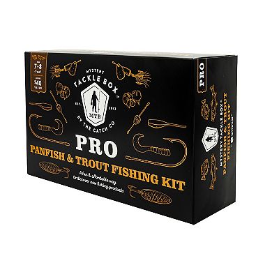 MYSTERY TACKLE BOX Pro Panfish & Trout Fishing Kit