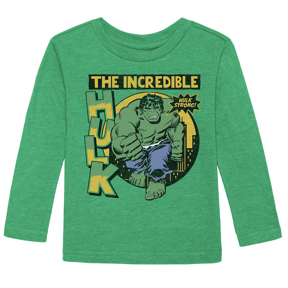 Boys 4-12 Jumping Beans® Boys The Incredible Hulk Long Sleeve Graphic Tee