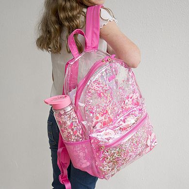 Packed Party Pink Party Confetti Water Bottle