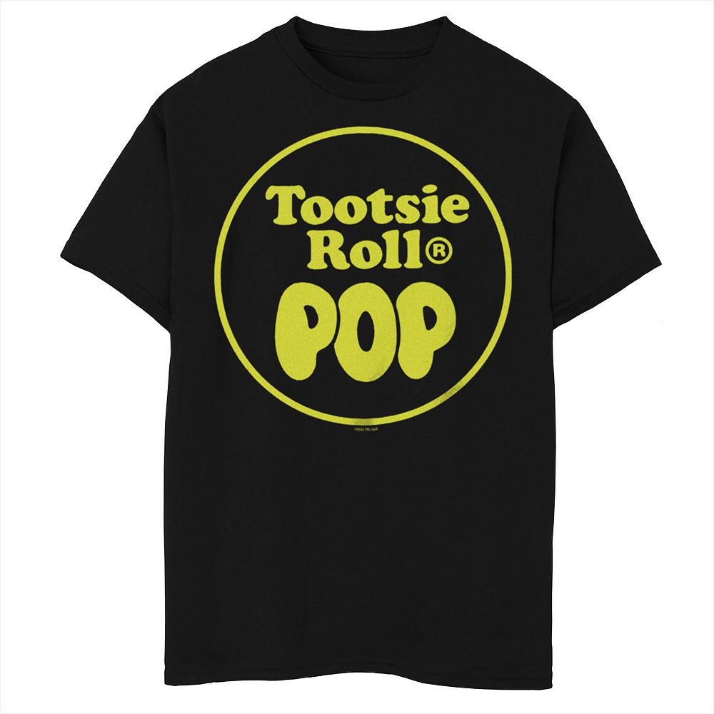 Boys 6-20 Tootsie Roll Pop Circle Logo Graphic Tee