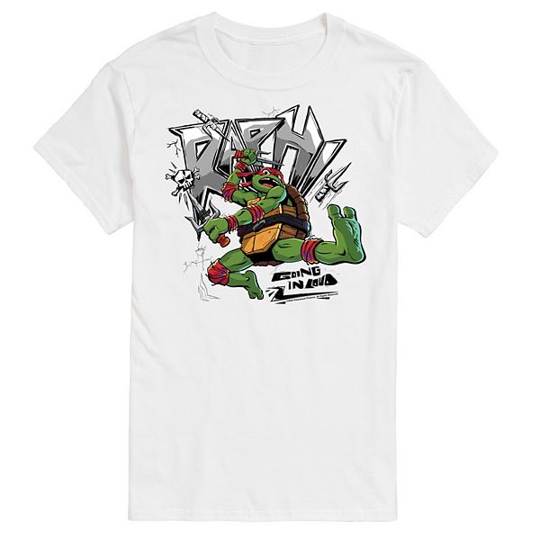 Men's TMNT Mutant Mayhem Raph Going Loud Graphic Tee