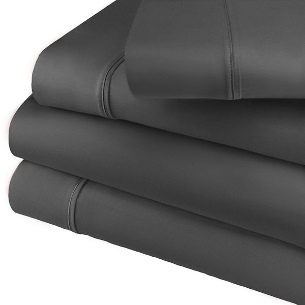SUPERIOR 800 Thread Count Cotton Blend Deep-Pocket Sheet Set