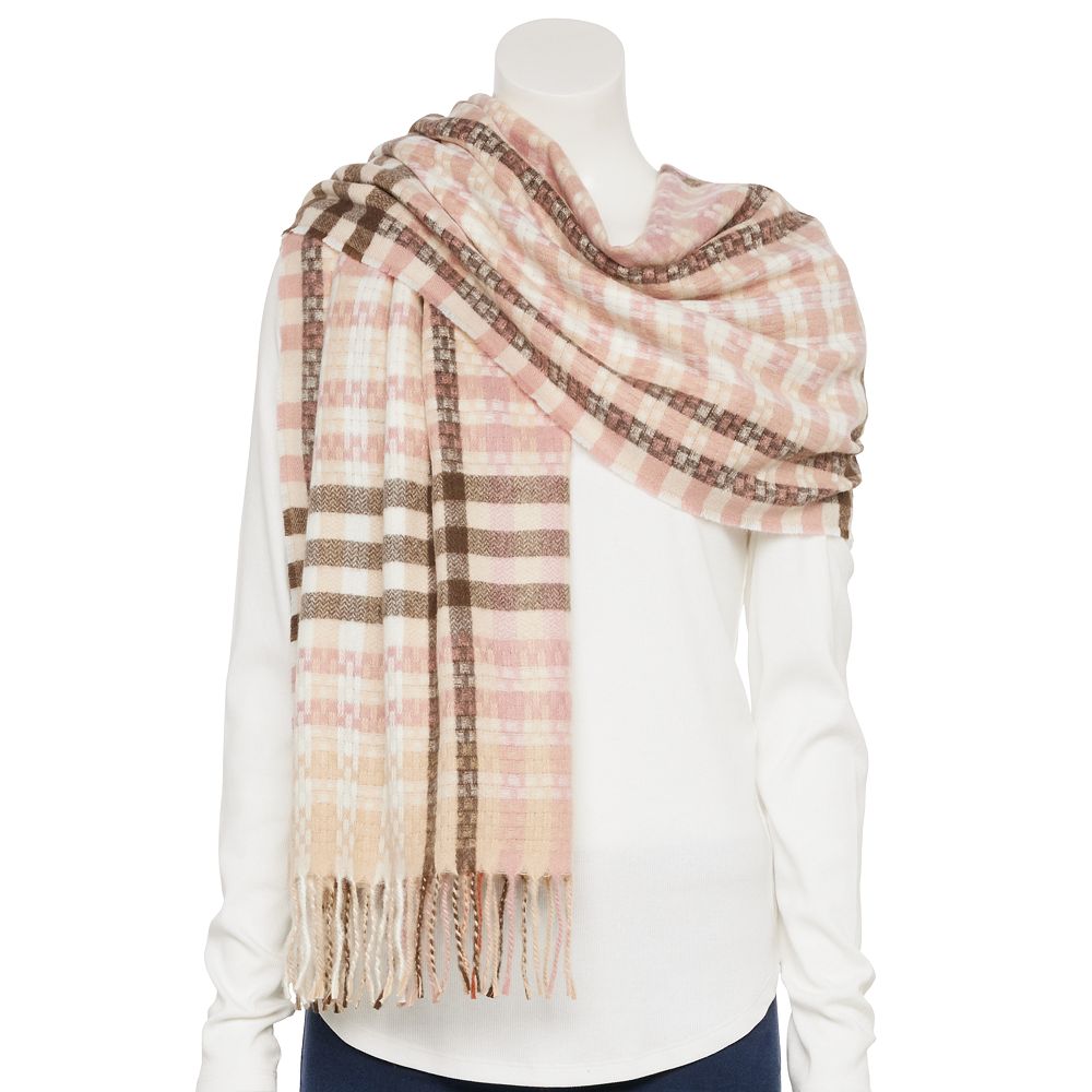 Women's Nine West Textured Soft Touch Wrap Scarf
