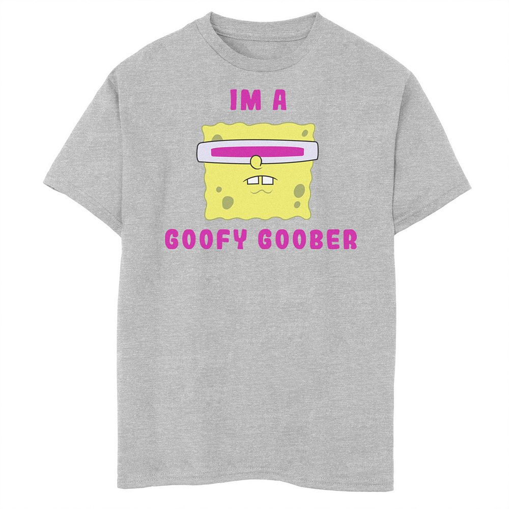 Boys 8-20 Husky Nickelodeon SpongeBob SquarePants I'm A Goofy Goober ...