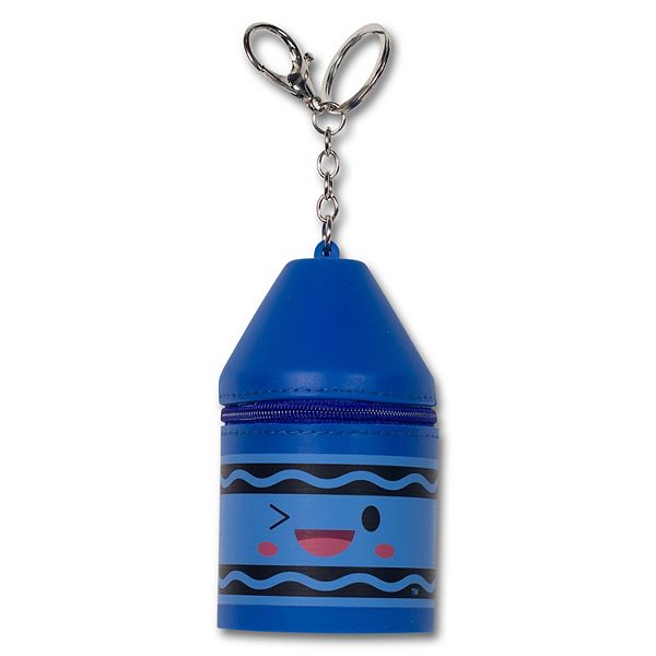 Crayola Crayon Face Zip Key Chain