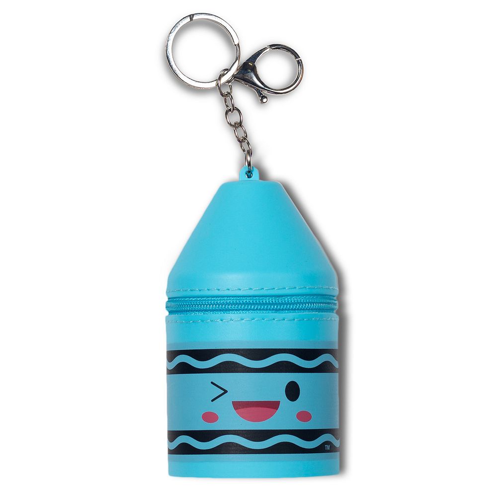 Crayola Crayon Face Zip Key Chain