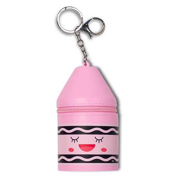 Crayola Crayon Face Zip Key Chain