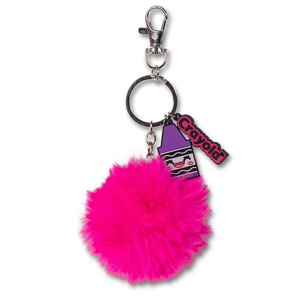 Crayola Pom Pom Key Chain