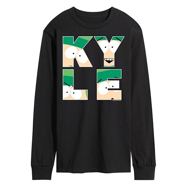 Men's South Park Kyle Long Sleeve Graphic Tee
