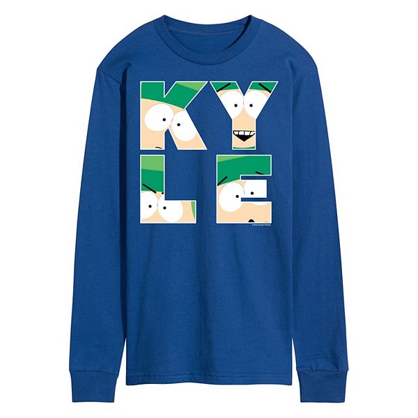 Men's South Park Kyle Long Sleeve Graphic Tee