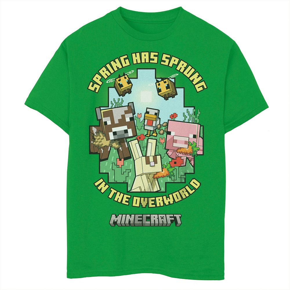 Boys 8-20 Minecraft Spring Has Sprung in the Overworld Farm Animals ...