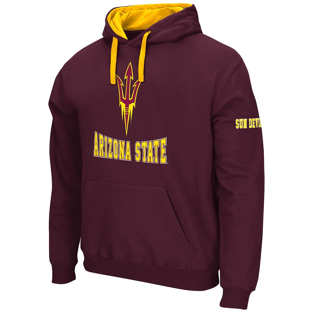 Men's Arizona State Sun Devils Maroon Pullover Hoodie
