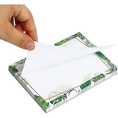 Set of 5 Sticky Note: Weekly Plan Pad, Checklist, Note Pads, Tropical ...