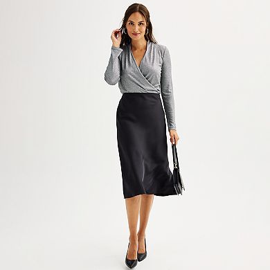 Women's Nine West Wrap Top