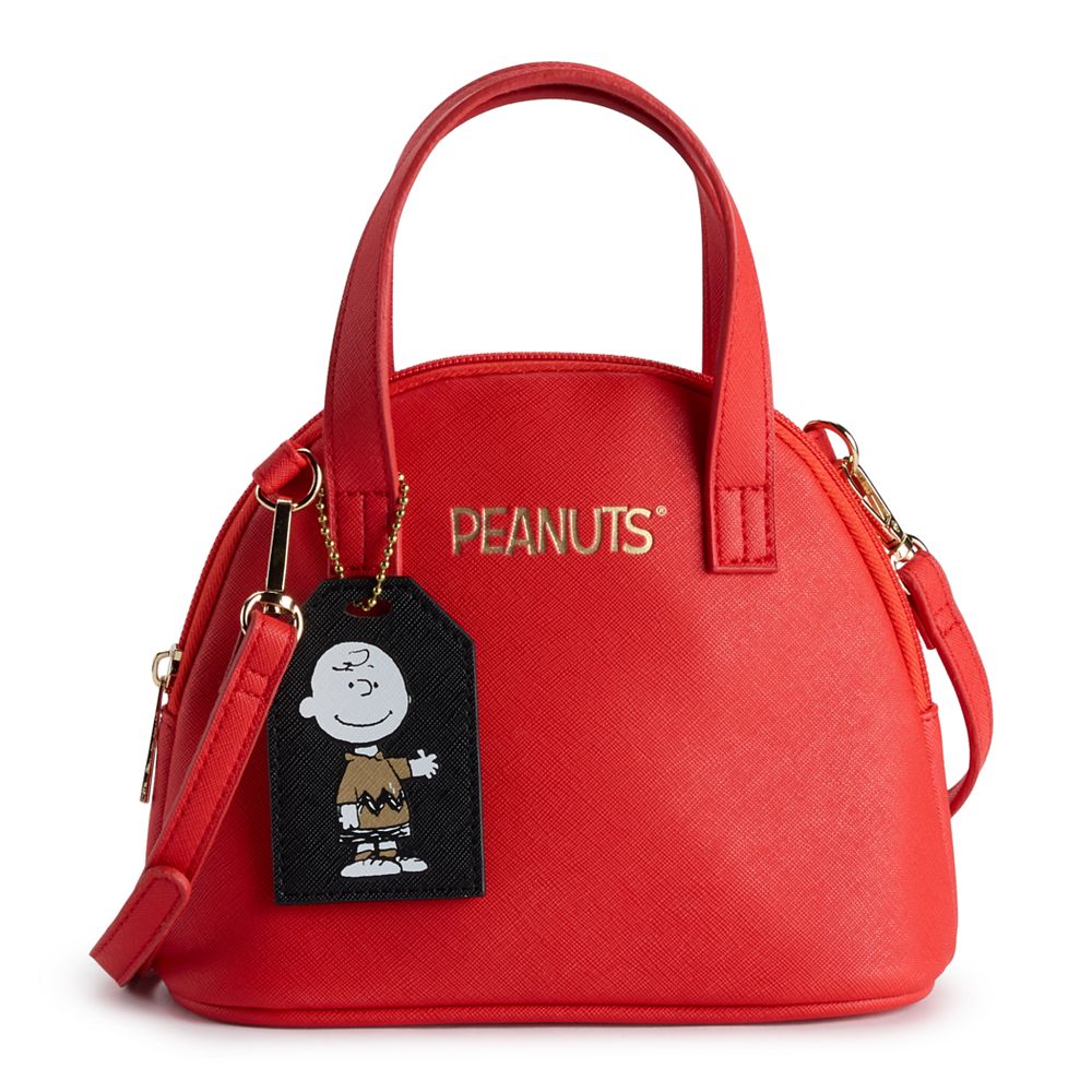 Peanuts Charlie Brown Small Red Crossbody Bag