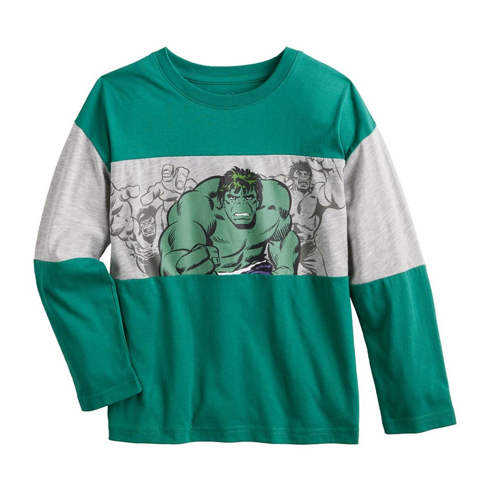 Boys 4-12 Jumping Beans® The Incredible Hulk Long Sleeve Tee