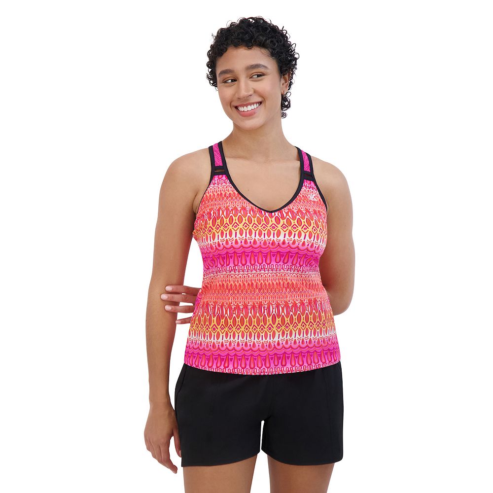 Women's ZeroXposur UPF 30+ Mist O-Ring Action Swim Tankini