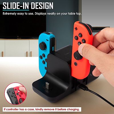 Insten Charging Dock Station for Nintendo Switch and OLED