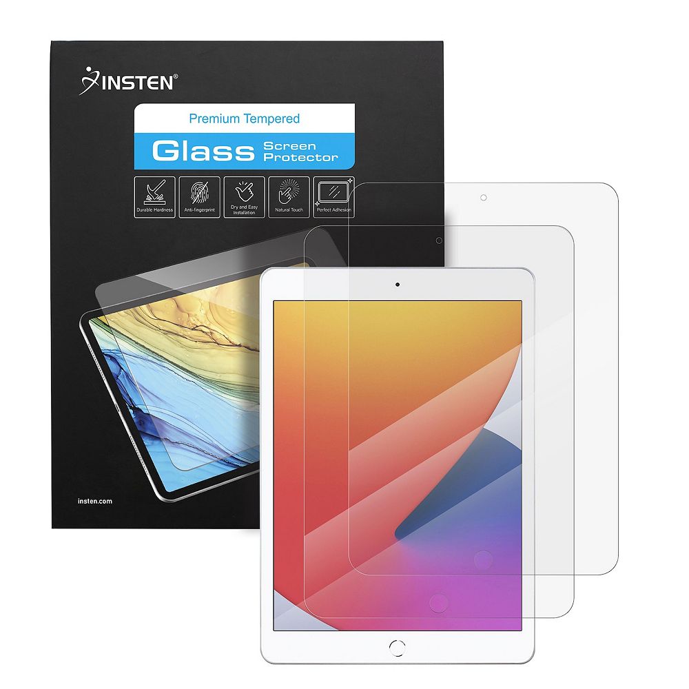 2 Pack Screen Protector For Ipad 9th 8th 7th Gen (10.2 Inch) Tempered ...