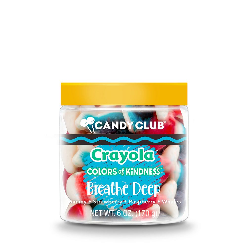 Candy Club Crayola® Colors Of Kindness Breathe Deep Whale Gummies