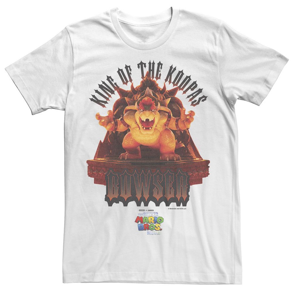 Men's The Super Mario Bros. Movie All Hail Bowser Graphic Tee