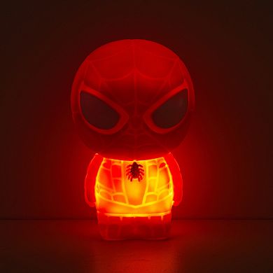 Boys' Marvel Spider-Man Red 3D LED Figural Color Changing Mood Night Light
