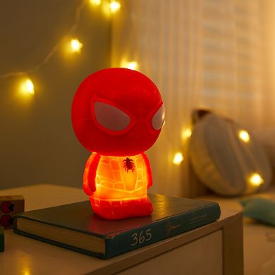 Boys' Marvel Spider-Man Red 3D LED Figural Color Changing Mood Night Light