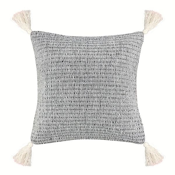 Harper Lane Lakewood Fringe Corner Decorative Throw Pillow