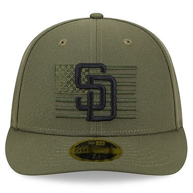 Men's New Era Green San Diego Padres 2023 Armed Forces Day Low Profile ...