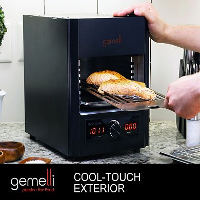 Gemelli Gourmet Steak Grille, Infrared Superheating Up to 1560 Degrees ...