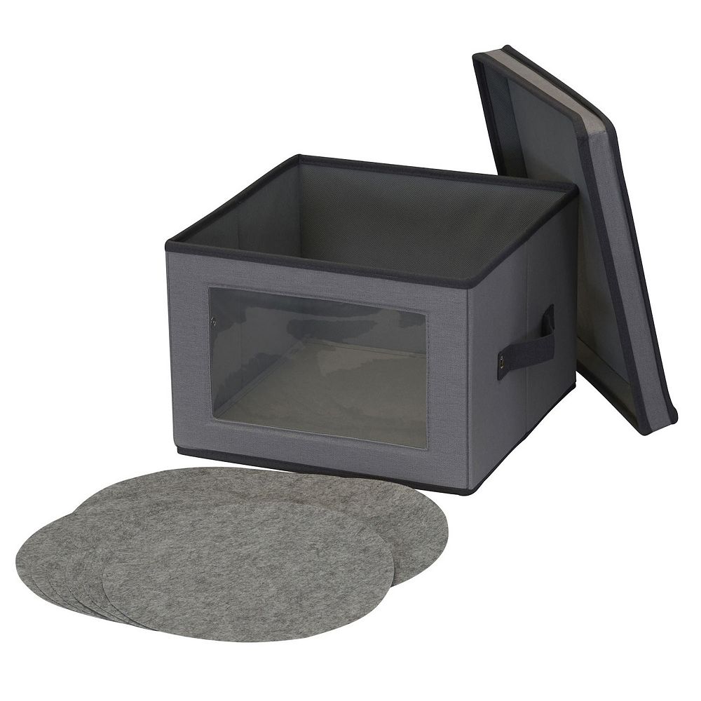 Household Essentials Dinner Plate Storage Box
