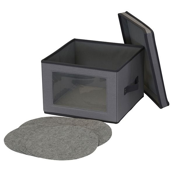 Household Essentials Dinner Plate Storage Box
