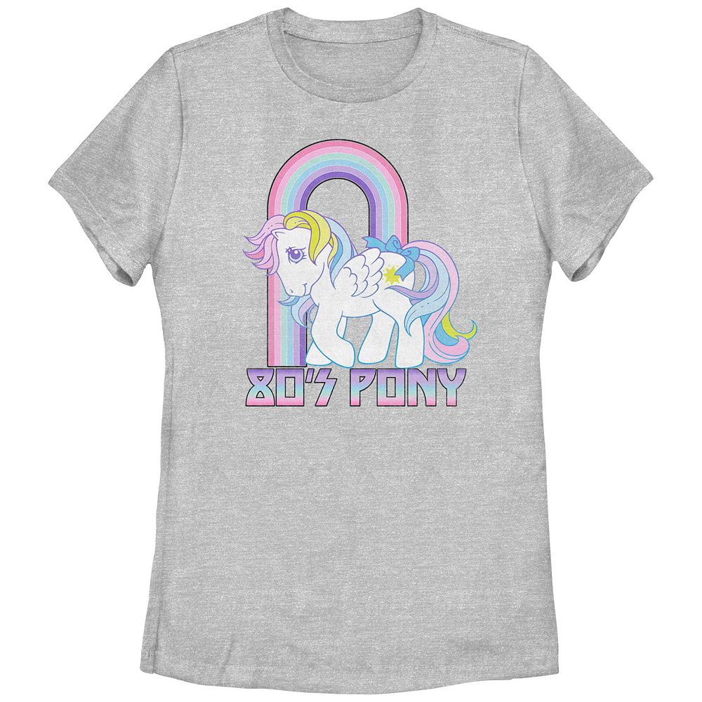 Juniors' My Little Pony 80's Starshine Rainbow Graphic Tee
