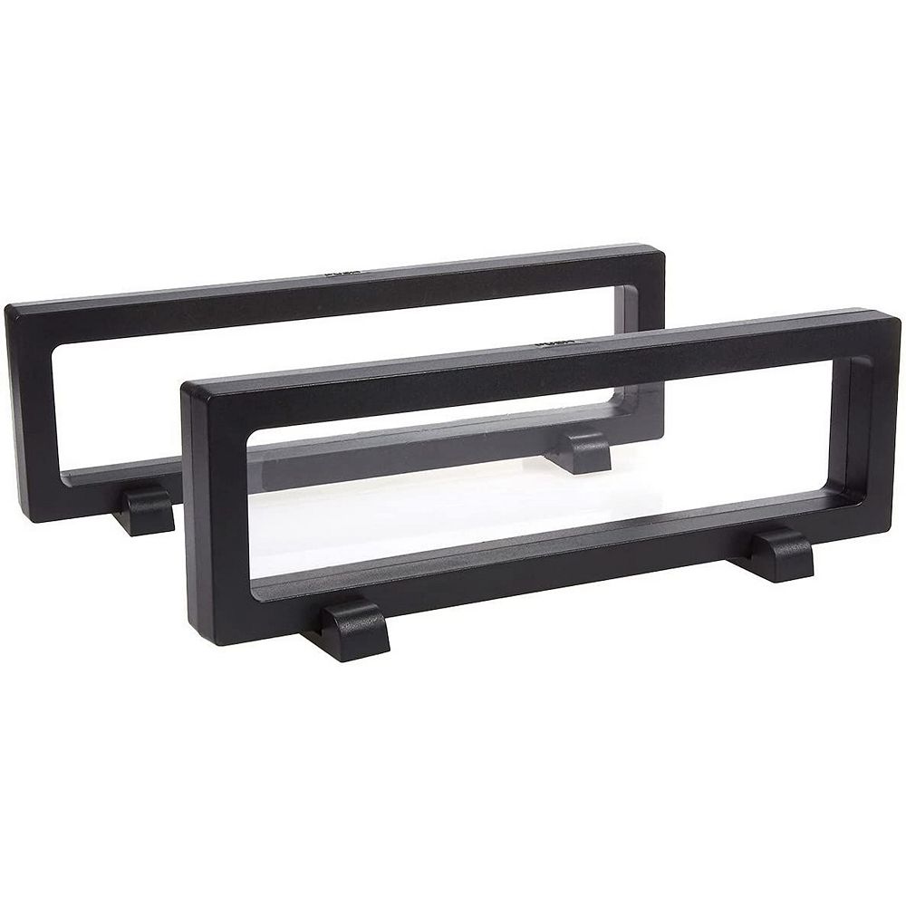 2-Piece Set of 3D Display Cases - Transparent Plastic Display Frames ...