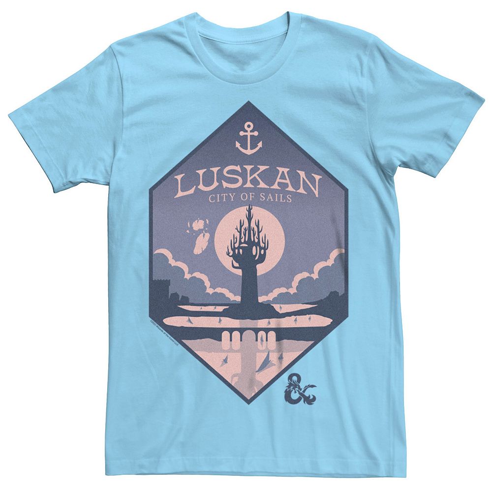 Men's Dungeons & Dragons Luskan City of Sails Graphic Tee