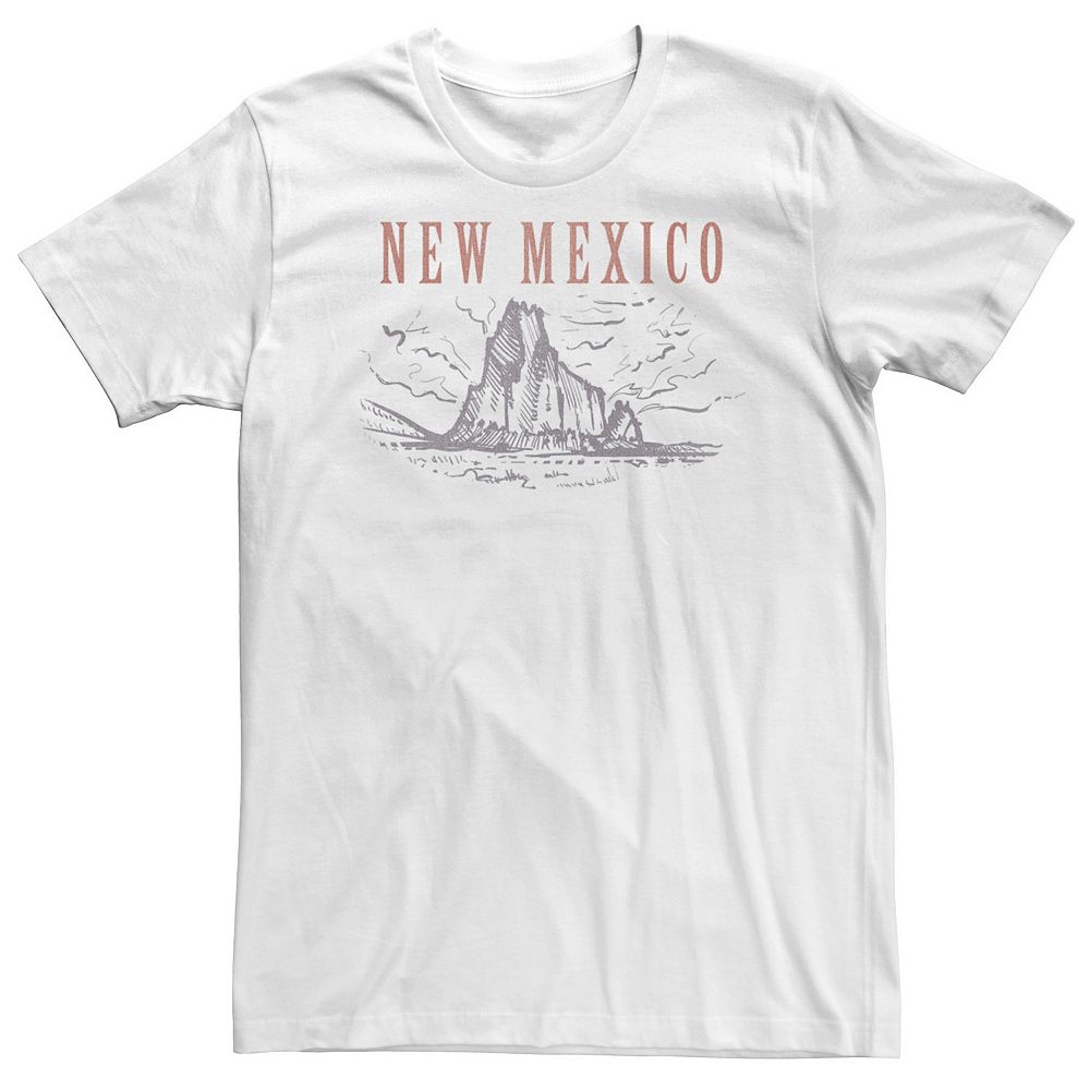 Big & Tall New Mexico Tourism Poster Graphic Tee