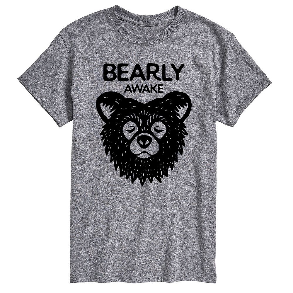 Big & Tall Bearly Awake Graphic Tee
