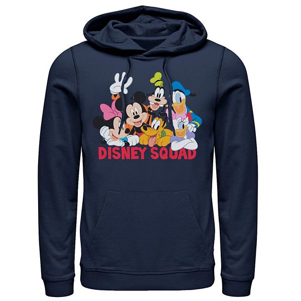 Disney's Mickey Mouse & Friends Men's Squad Graphic Hoodie