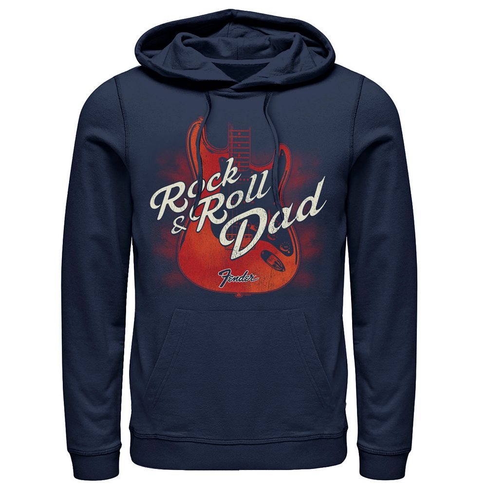 Men's Fender Rock & Roll Dad Guitar Graphic Hoodie