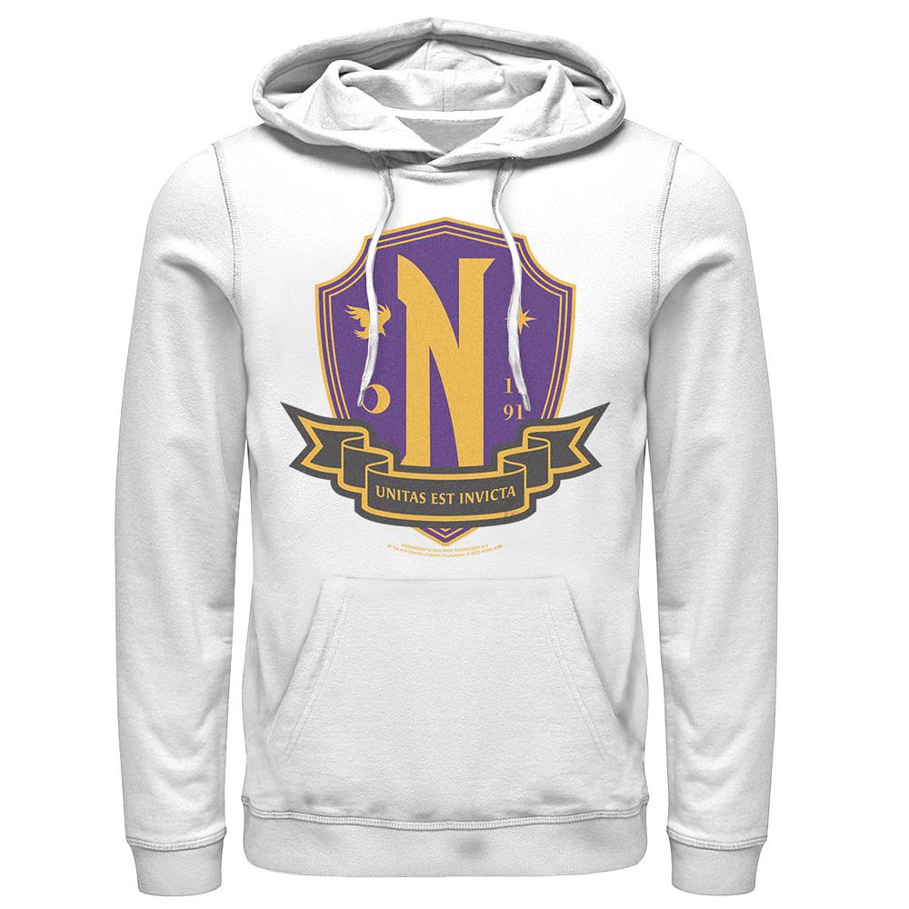 Men's Wednesday Unitas Est Invicta Graphic Hoodie