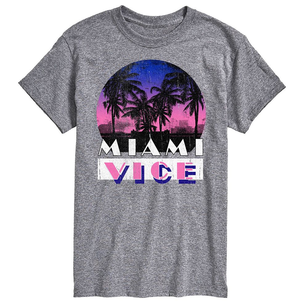 Big & Tall Miami Vice Vice Life Graphic Tee