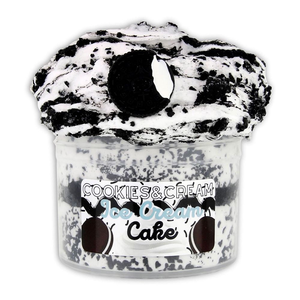 Cookies & Creme Ice Cream Cake Slime