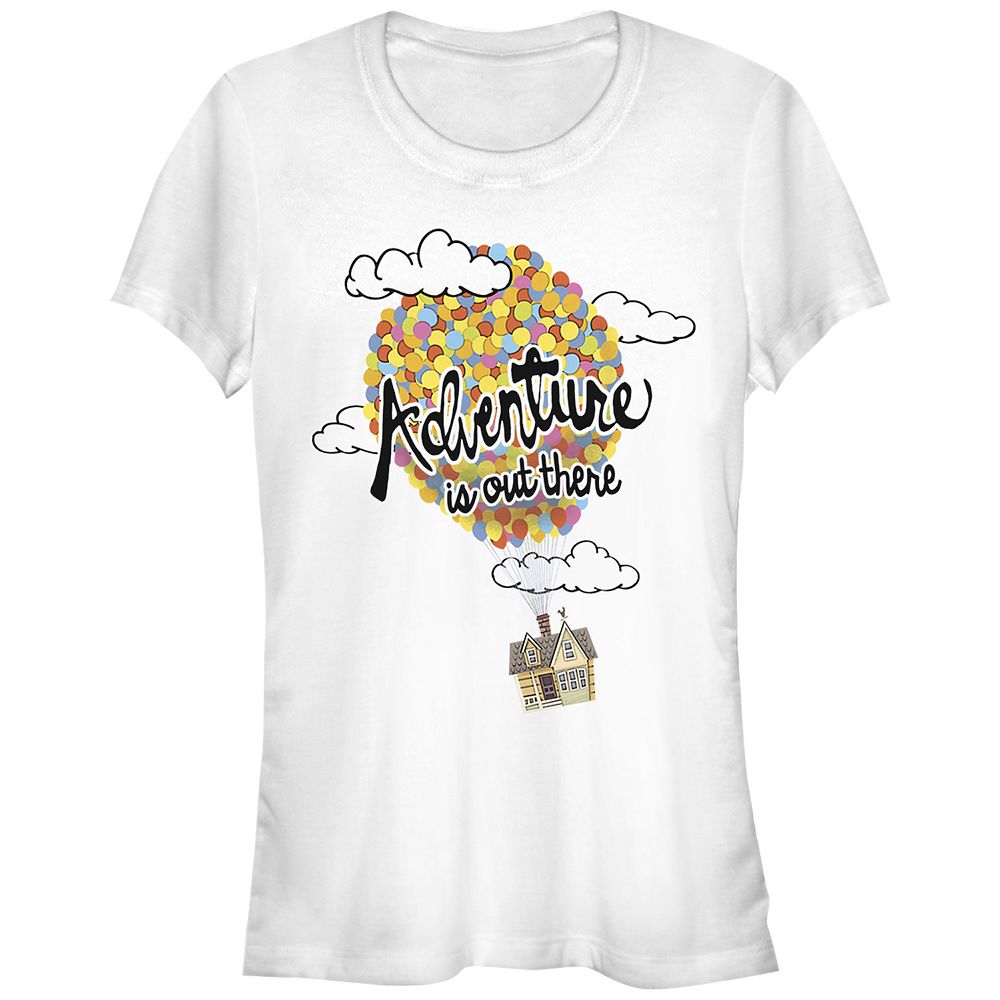 Disney / Pixar's Up Juniors' Adventure House Balloon Fitted Graphic Tee