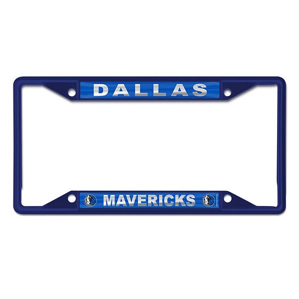 WinCraft Dallas Mavericks Chrome Color License Plate Frame