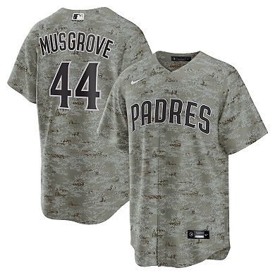 Men's Nike Joe Musgrove Camo San Diego Padres USMC Alternate Replica Player Jersey