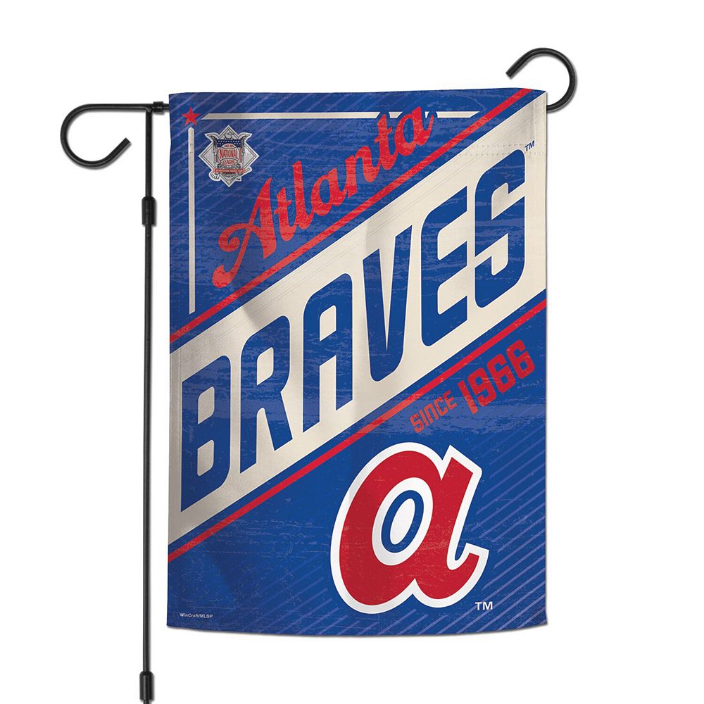 WinCraft Atlanta Braves Team 2-Sided 12'' x 18'' Garden Flag